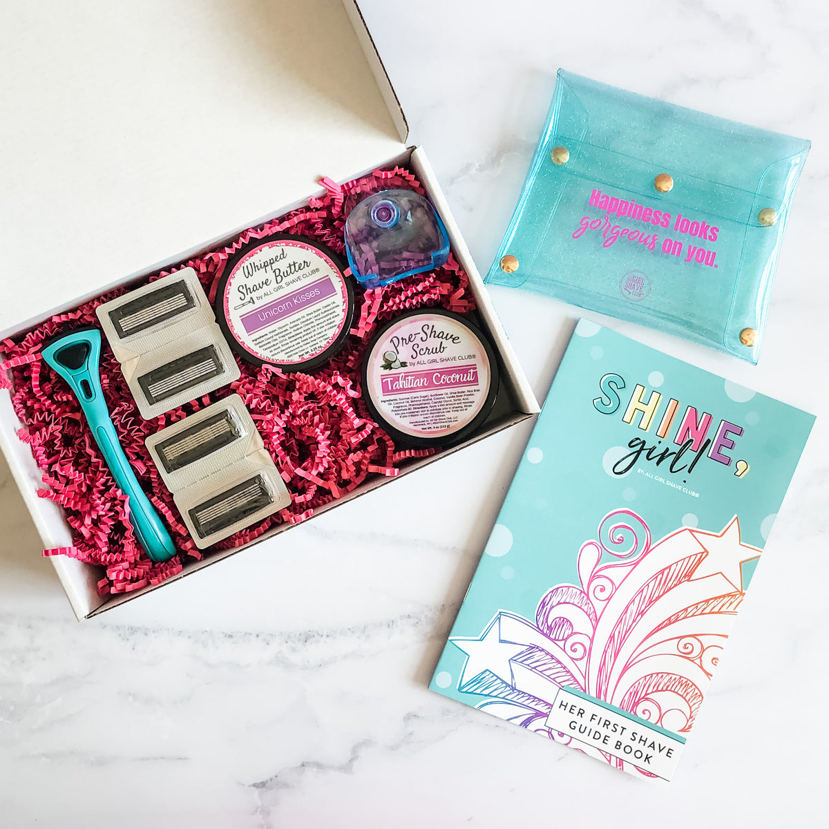 Shine, Girl! (First Shave Kit) - All Girl Shave Club