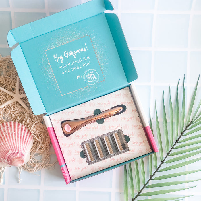 Shine, Girl! (First Shave Kit) - All Girl Shave Club